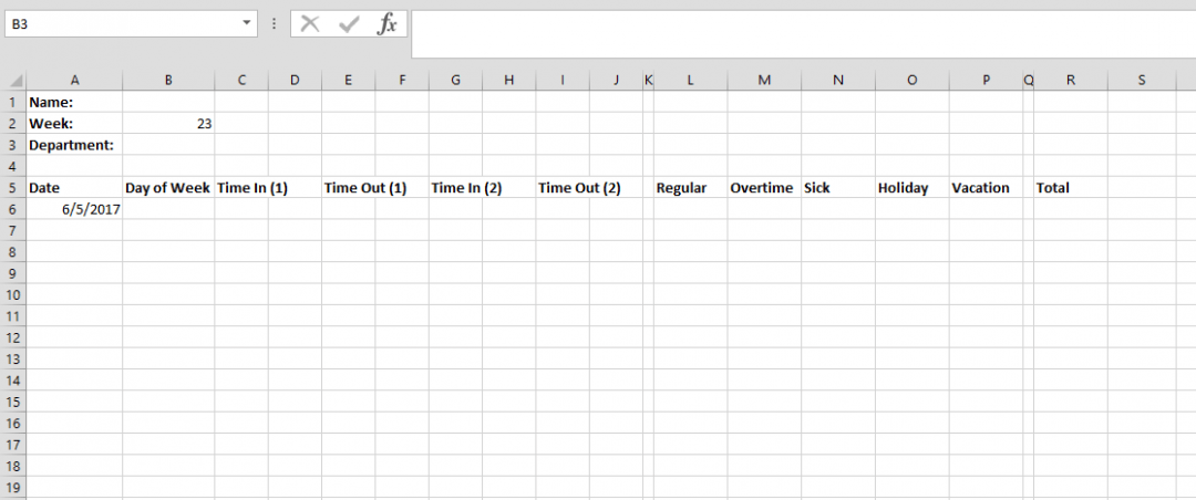 Create Your Own Custom Time Cards in Excel: A How-To Guide