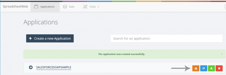Integrate SpreadsheetWeb with SalesForce - salesforce setup