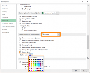 Enhancing Gridline Colors: How to Make Gridlines Darker/Brighter in Excel