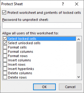 How to lock cells in Excel