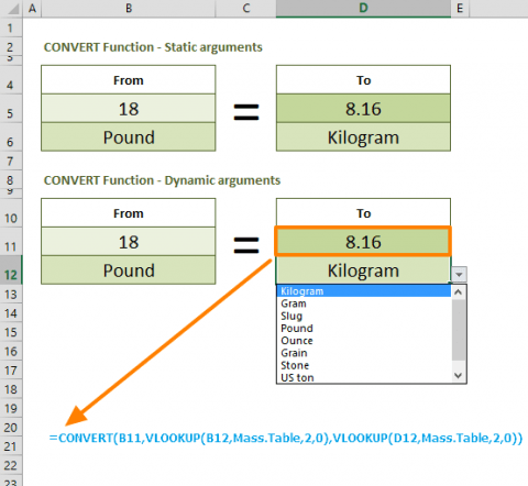 How to convert pounds to kg, and vice versa