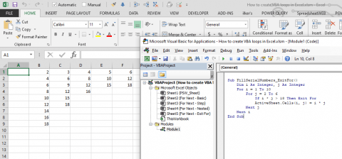 All You Need to Know on How to Create a VBA loop in Excel