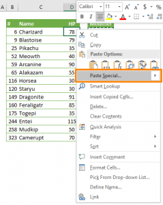 How to multiply multiple cells in Excel using Paste Special