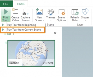How to create a 3D Map in Excel
