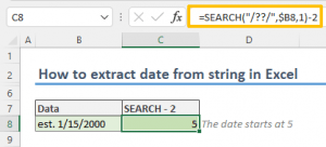 How to Extract and Change Date Format in Excel