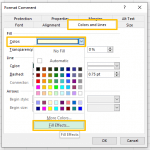 How to insert a picture into a note in Excel