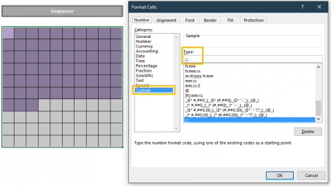 How to create waffle charts in Excel