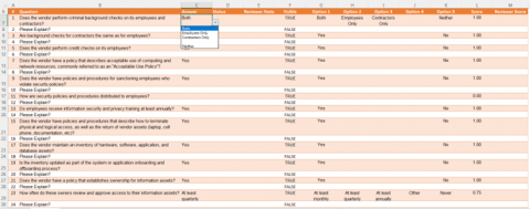 Building Scored Questionnaires with SpreadsheetWeb Hub