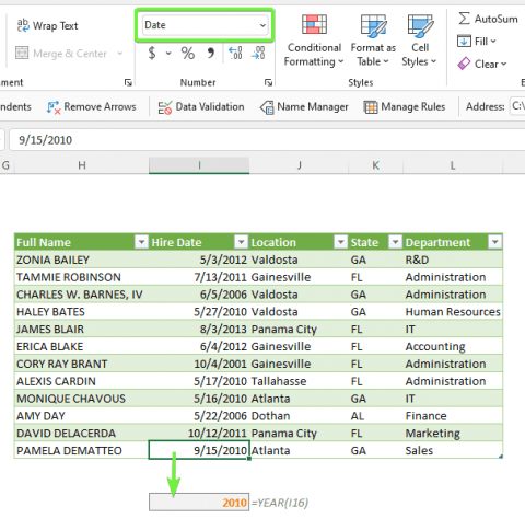 How to convert European date to US date in Excel