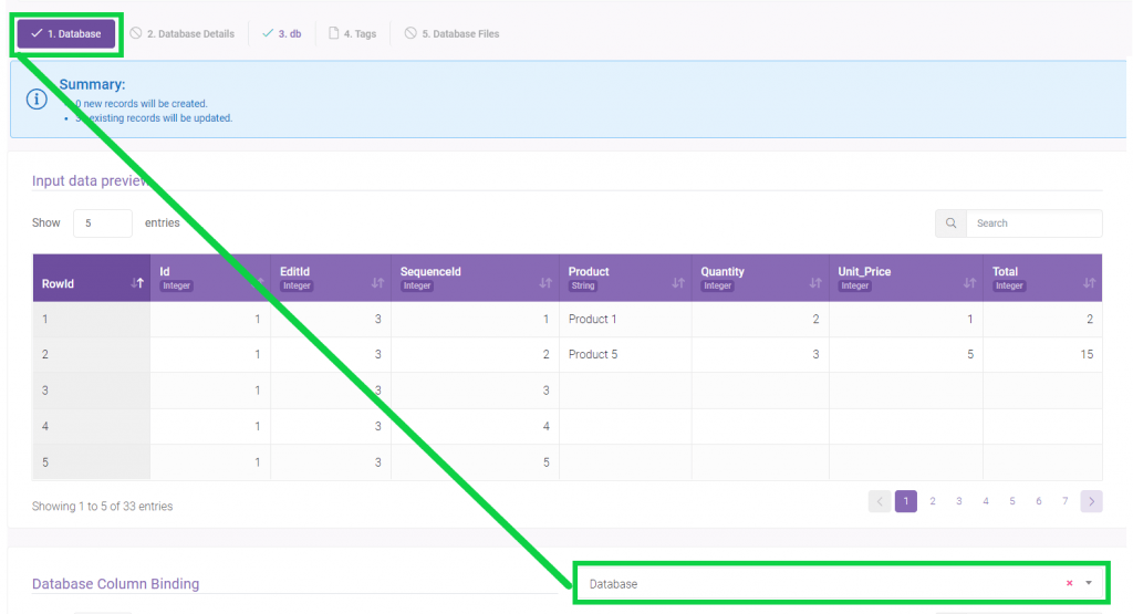 Data Import Feature in SpreadsheetWeb Hub
